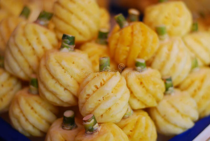 Mini Pineapple stock photo. Image of fresh, sweet, thai - 47195808