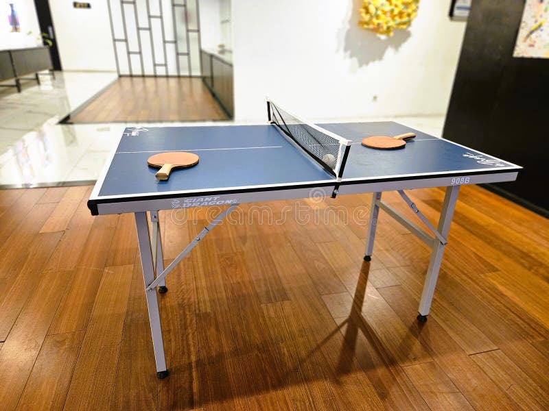 Mini ping pong table stock image. Image of indoors, ping - 316403139