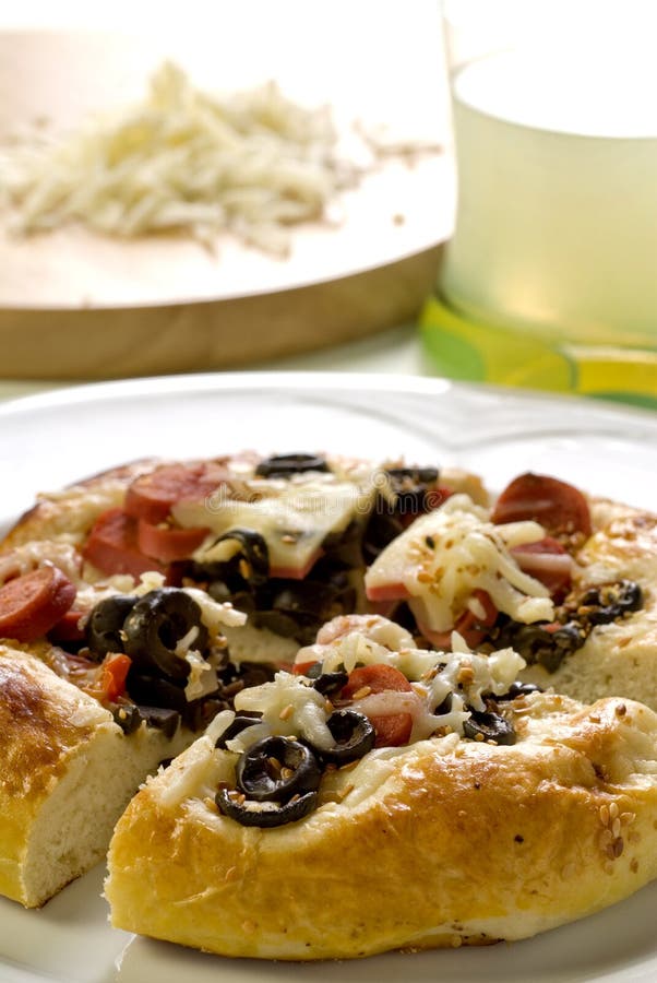 Mini pizza slices stock image. Image of italian, pizza - 13288079