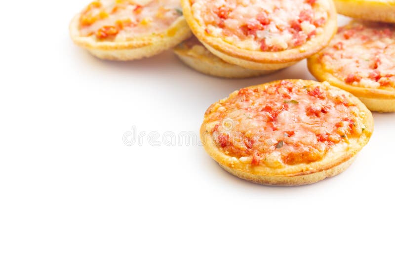 Mini pizza stock photo. Image of mini, herb, delicious - 48128934