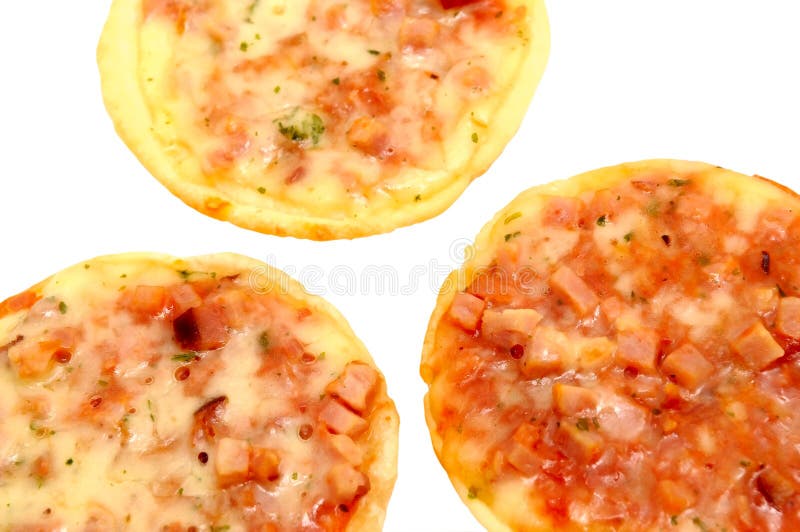 Mini pizzas stock image. Image of sauce, crust, background - 8224355