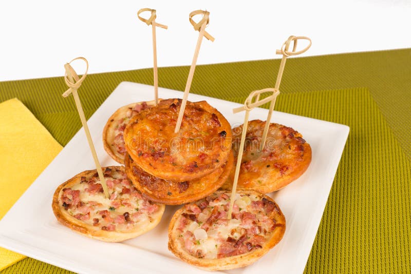 Mini pizzas stock photo. Image of horizontal, assortment - 31440752
