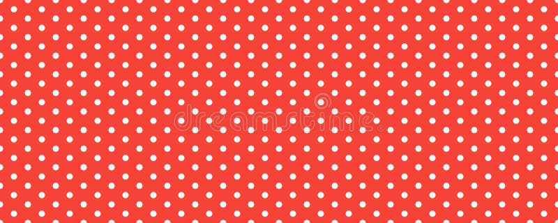 Mini Polka Dot Seamless Pattern Background. Red and White Dot Texture ...