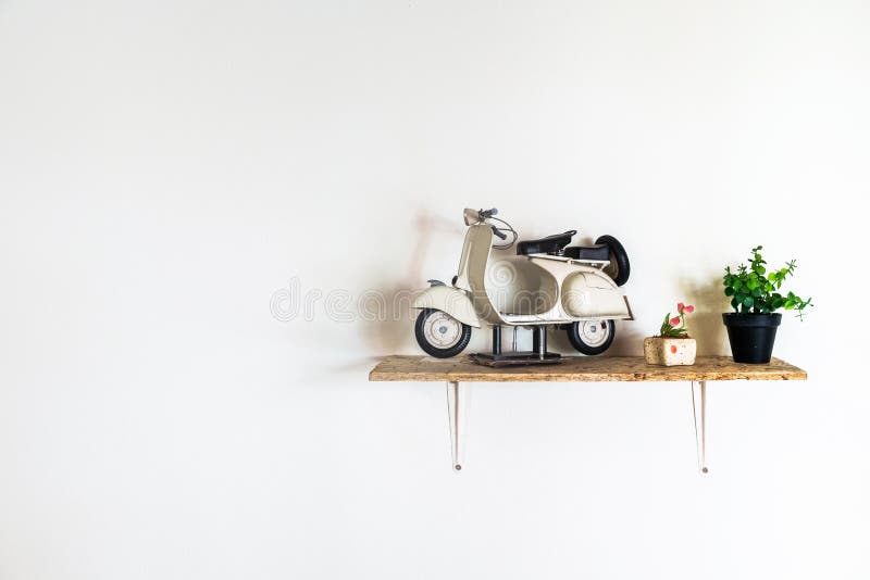 Mini Popular Scooter Model Per La Decorazione Della Camera Fotografia ...