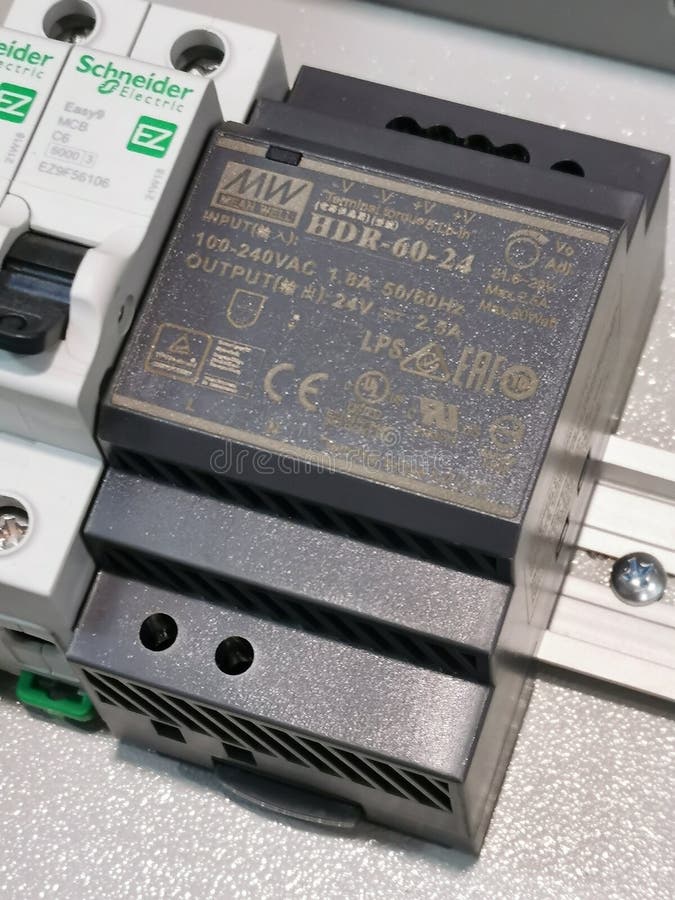 Mini Power Supply Unit Converter. Editorial Stock Image - Image of ...