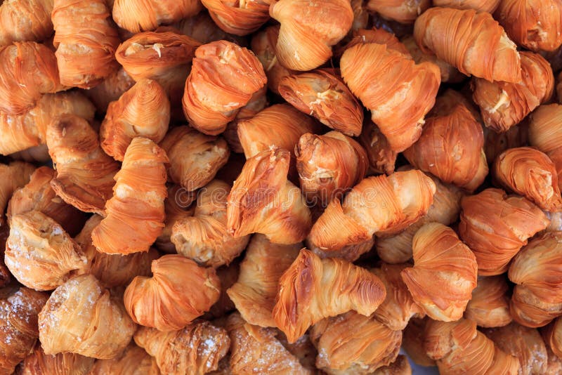 Mini Puff Pastry Sweets stock photo. Image of breakfast - 83676662