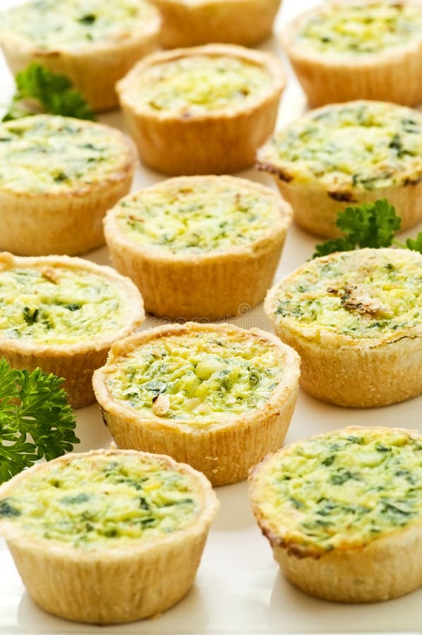 Mini quiches stock image. Image of caterer, food, oeuvre - 9818027