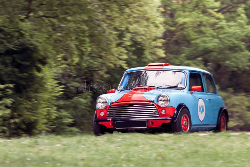 Mini racing car stock photo. Image of performance, fast - 15256866