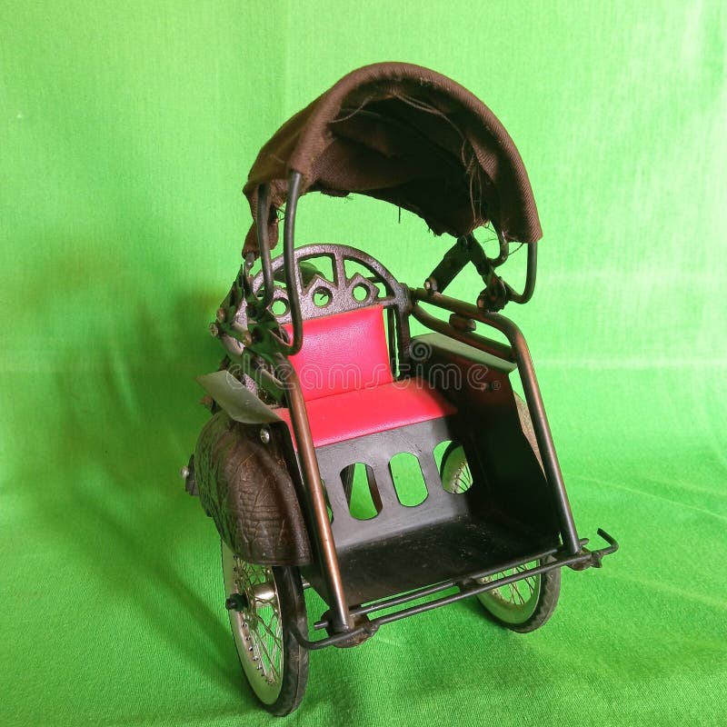 Mini Rickshaw Toy for Home Decoration Stock Image - Image of decoration ...