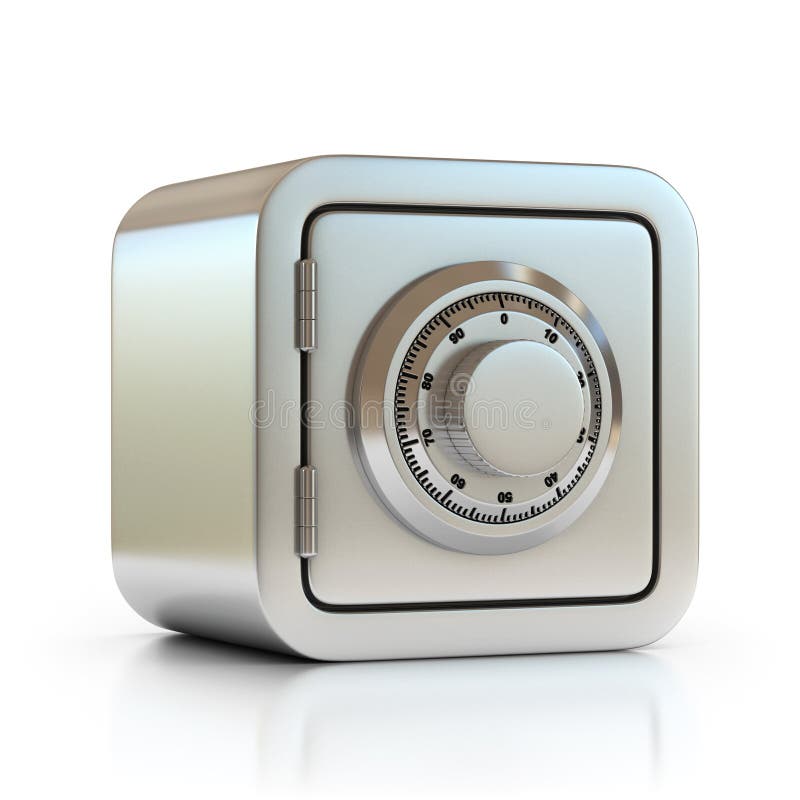 Mini Vault 3D Illustration Icon Stock Illustration - Illustration of ...