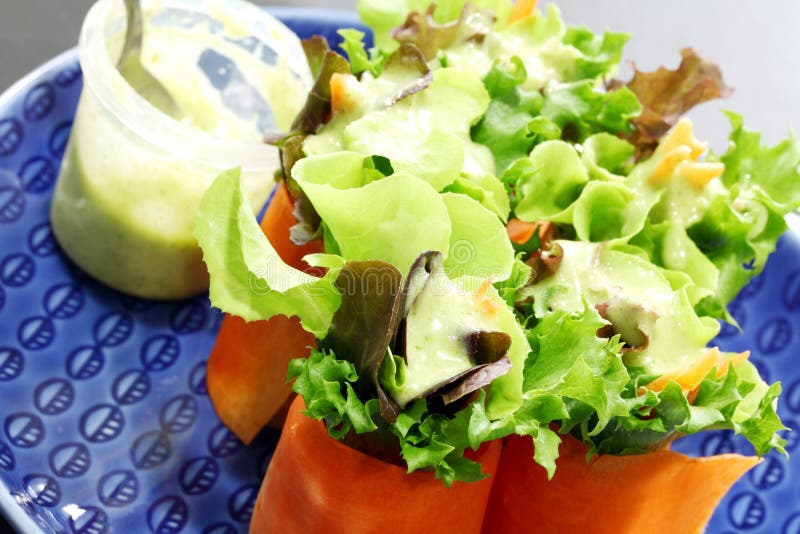 Mini salad stock photo. Image of brown, orange, delicious - 21515038