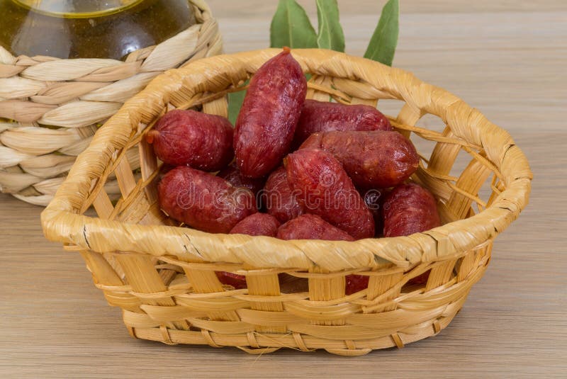 Mini salami stock image. Image of meat, lunch, small - 50104037