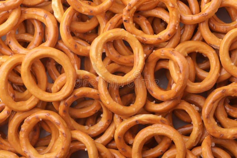 Mini Salted Crispbread Rings Stock Image - Image of baked, mini: 262436787