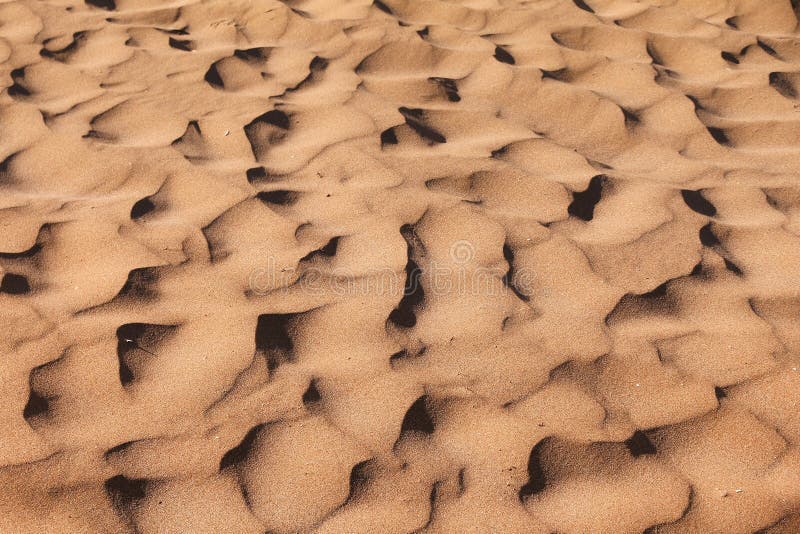 Mini sand dunes stock image. Image of sandy, dunes, wind - 74383195
