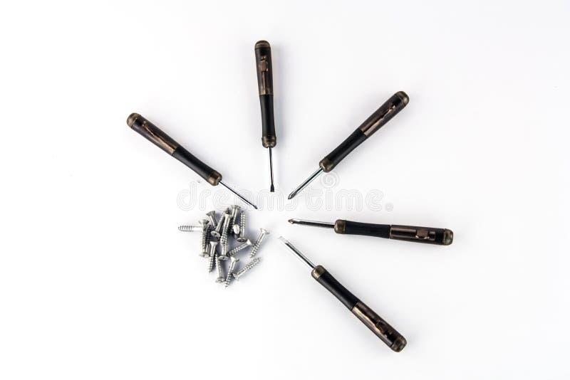 Mini screwdriver for mini stock photo. Image of screwdriver - 41153568