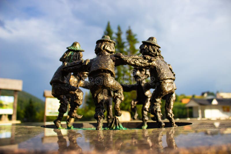 Mini Sculpture of Arkan Dance Editorial Image - Image of europe ...