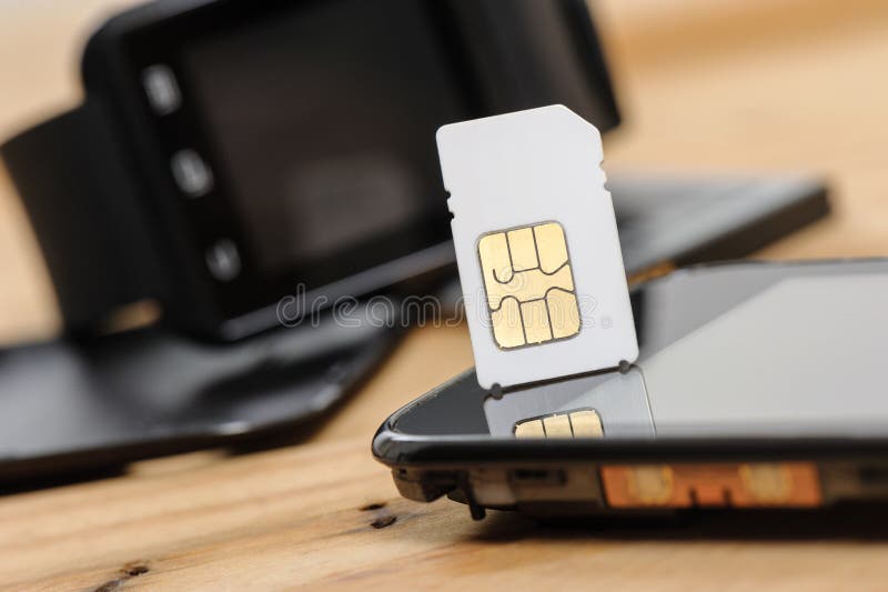 Mini SIM card stock image. Image of connection, mobile - 184164953