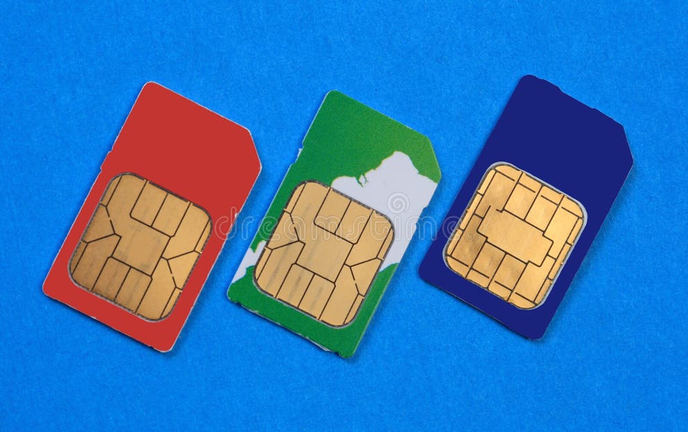 Mini SIM-cards stock image. Image of account, access - 16948711