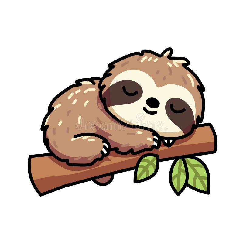 Mini Sloth Stock Illustrations – 10 Mini Sloth Stock Illustrations ...