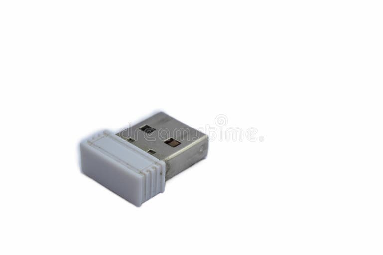 Mini Small USB Flash Drive Isolated on a White Background Stock Photo ...