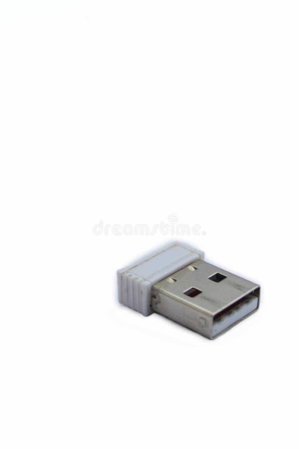 Mini Small USB Flash Drive Isolated on a White Background Stock Photo ...