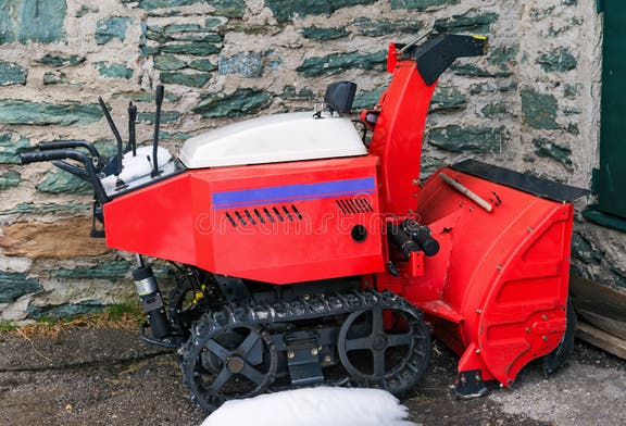 Mini snow machine stock image. Image of open, machine - 55474893