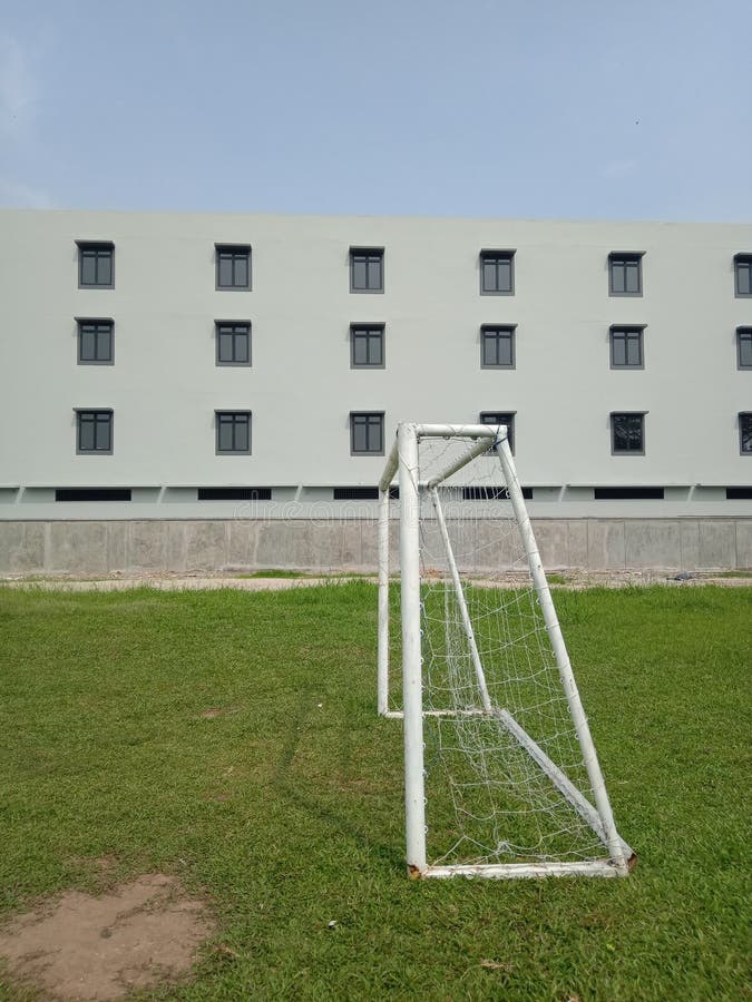 Mini Soccer Field for Children To Play Stock Image - Image of field ...