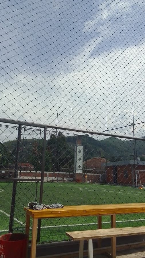 Mini Soccer Playground in Bandung Area Stock Image - Image of soccer ...