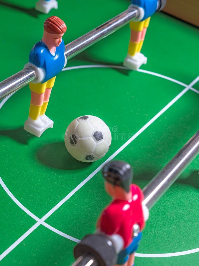 Mini soccer table game stock photo. Image of playing - 268033350