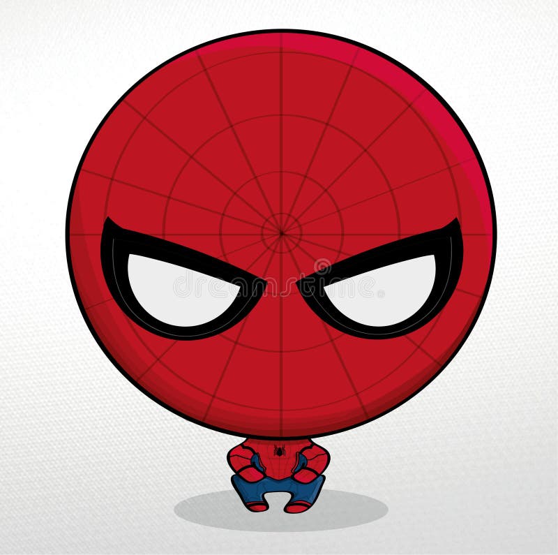Mini Spiderman Cute photo éditorial. Illustration du cute - 103325011