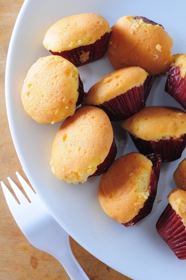 Mini sponge cake stock photo. Image of dessert, baked - 28741002