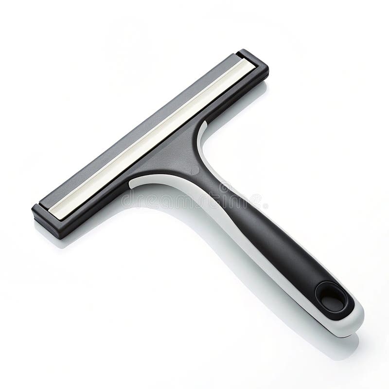 Mini Squeegee for Mirrors and Glass Surfaces Stock Illustration ...