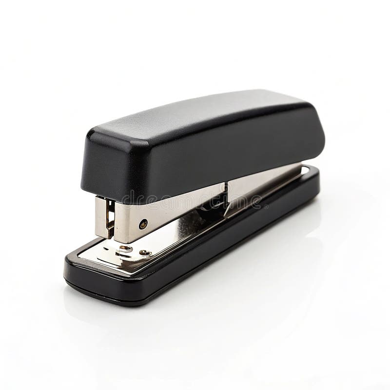 Mini Stapler for Crafts Isolated on White Background Stock Illustration ...