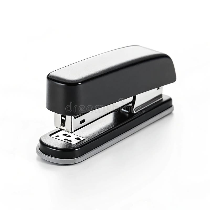 Mini Stapler for Crafts Isolated on White Background Stock Illustration ...
