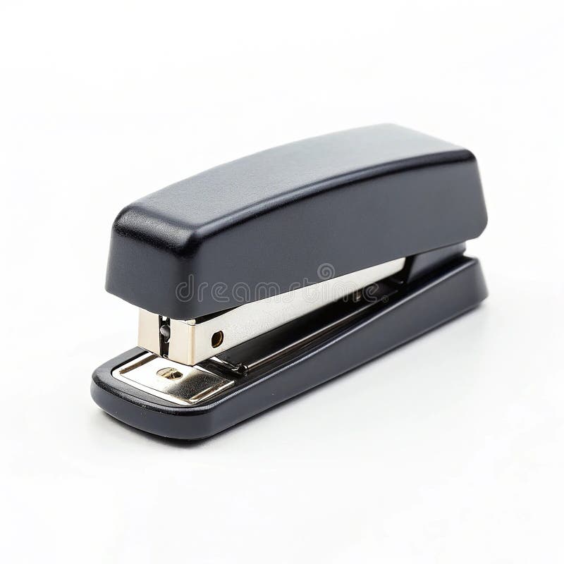 Mini Stapler on White Background Stock Illustration - Illustration of ...