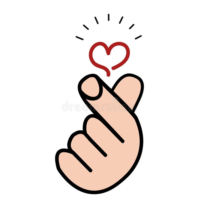 Mini Symbole De Signes De Coeur De Signe Mignon Illustration de Vecteur ...