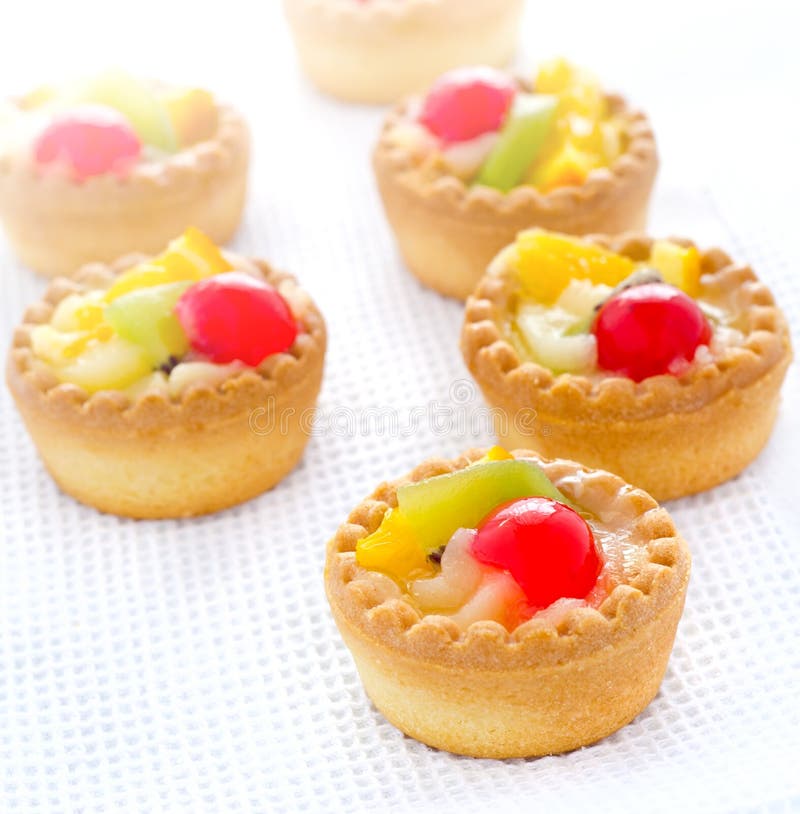 Mini tarte de fruit image stock. Image du repas, tarte - 25709119