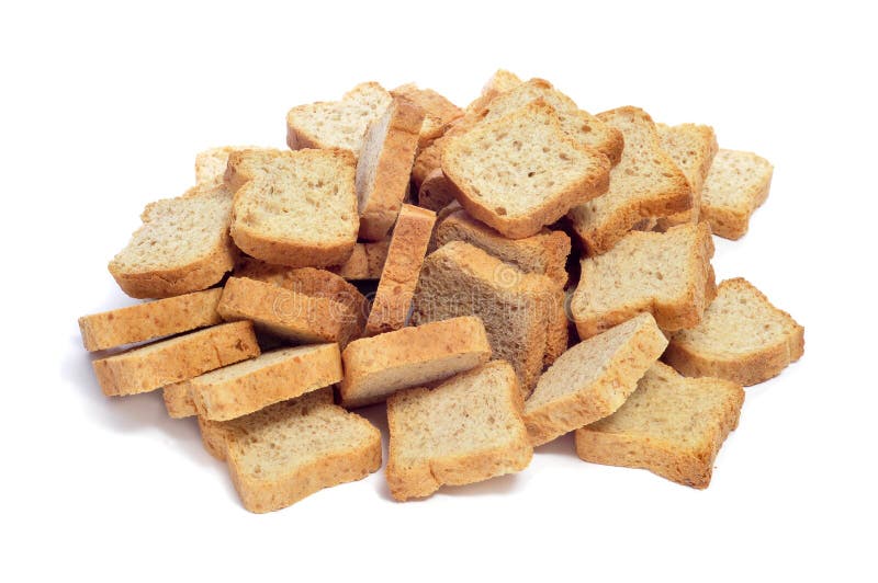 Rusks Bread Toast Biscuits, Diet Food Background Stock Image - Image of ...