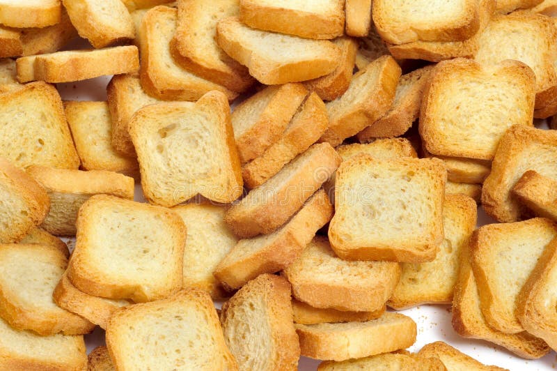 Mini toasts stock photo. Image of biscuit, crunchy, crust - 27430826