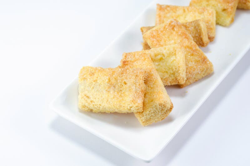 Mini toasts stock photo. Image of biscuit, crunchy, crust - 27430826