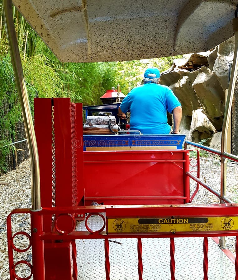 Mini Train Ride in Little Rock Zoo, Arkansas Editorial Photo - Image of ...