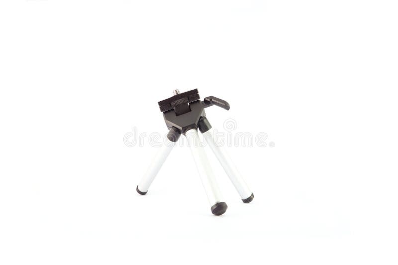 Mini tripod stock image. Image of object, camera, steel - 27560105