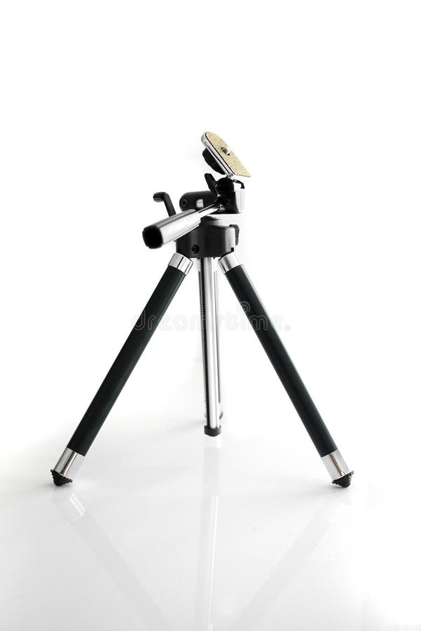 Mini tripod stock image. Image of shiny, steel, object - 34723225