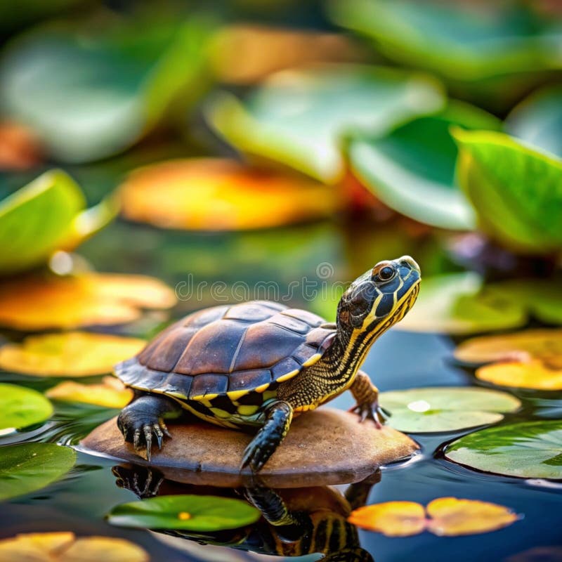 Mini Turtle, Photo , Popular Stock Illustration - Illustration of ...
