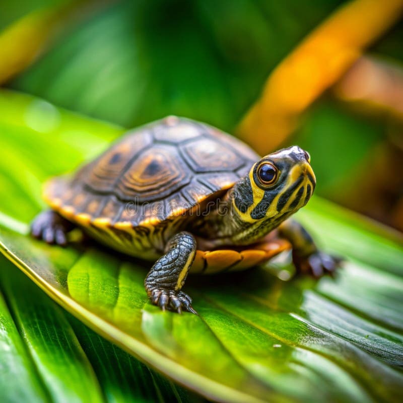 Mini Turtle, Photo , Popular Stock Illustration - Illustration of small ...