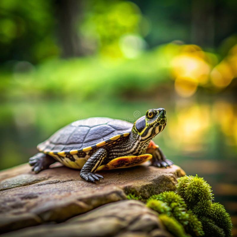 Mini Turtle, Photo , Popular Stock Illustration - Illustration of ...