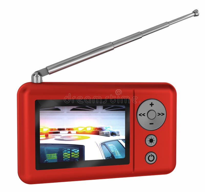 Mini TV stock illustration. Illustration of television - 11964062