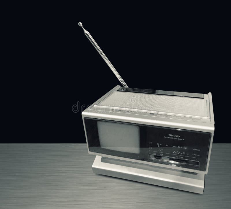 Mini TV stock photo. Image of mini, aged, cable, nostalgic - 62895346