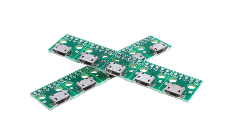 Mini usb isolated stock photo. Image of electronic, connector - 238027648