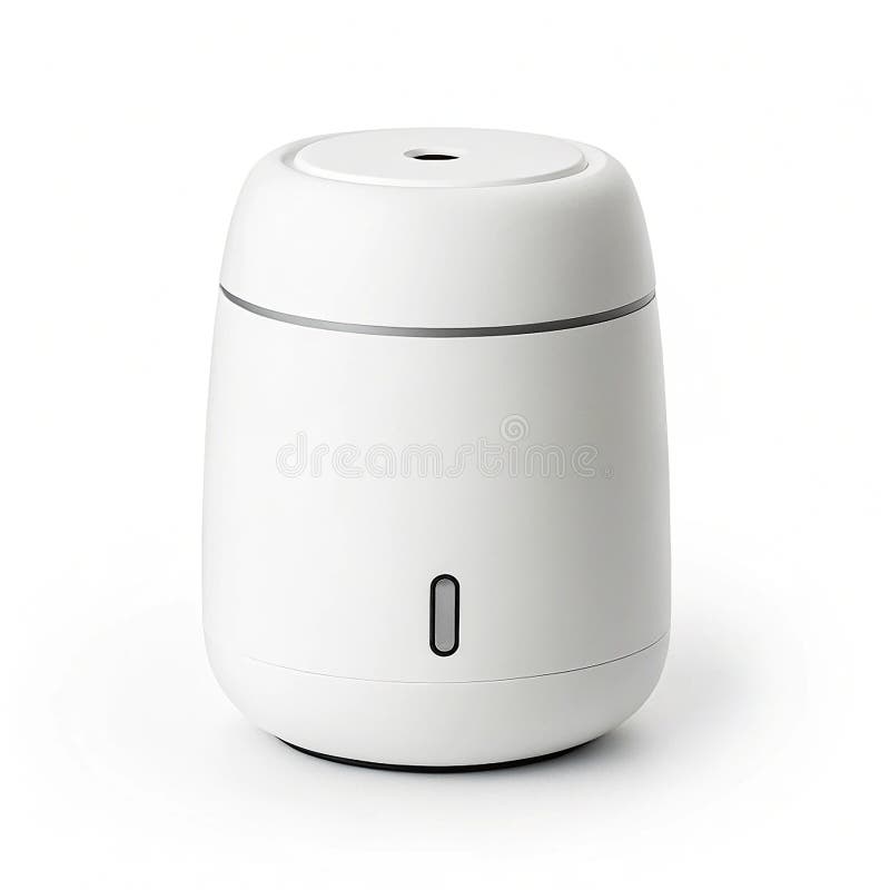 Mini USB Powered Humidifier on White Background Stock Illustration ...